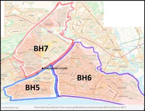 Page 2 – Pokesdown: its boundaries, cont’d – Rosebery Park Baptist Church