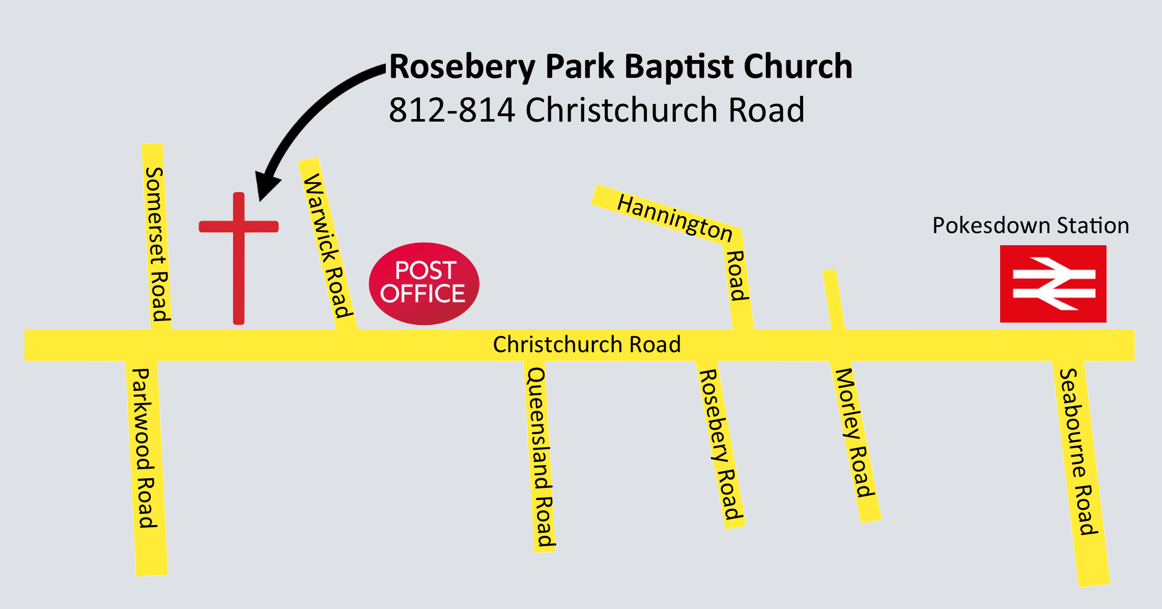 Sunday Services at Rosebery Park Baptist Church, Pokesdown – Rosebery ...